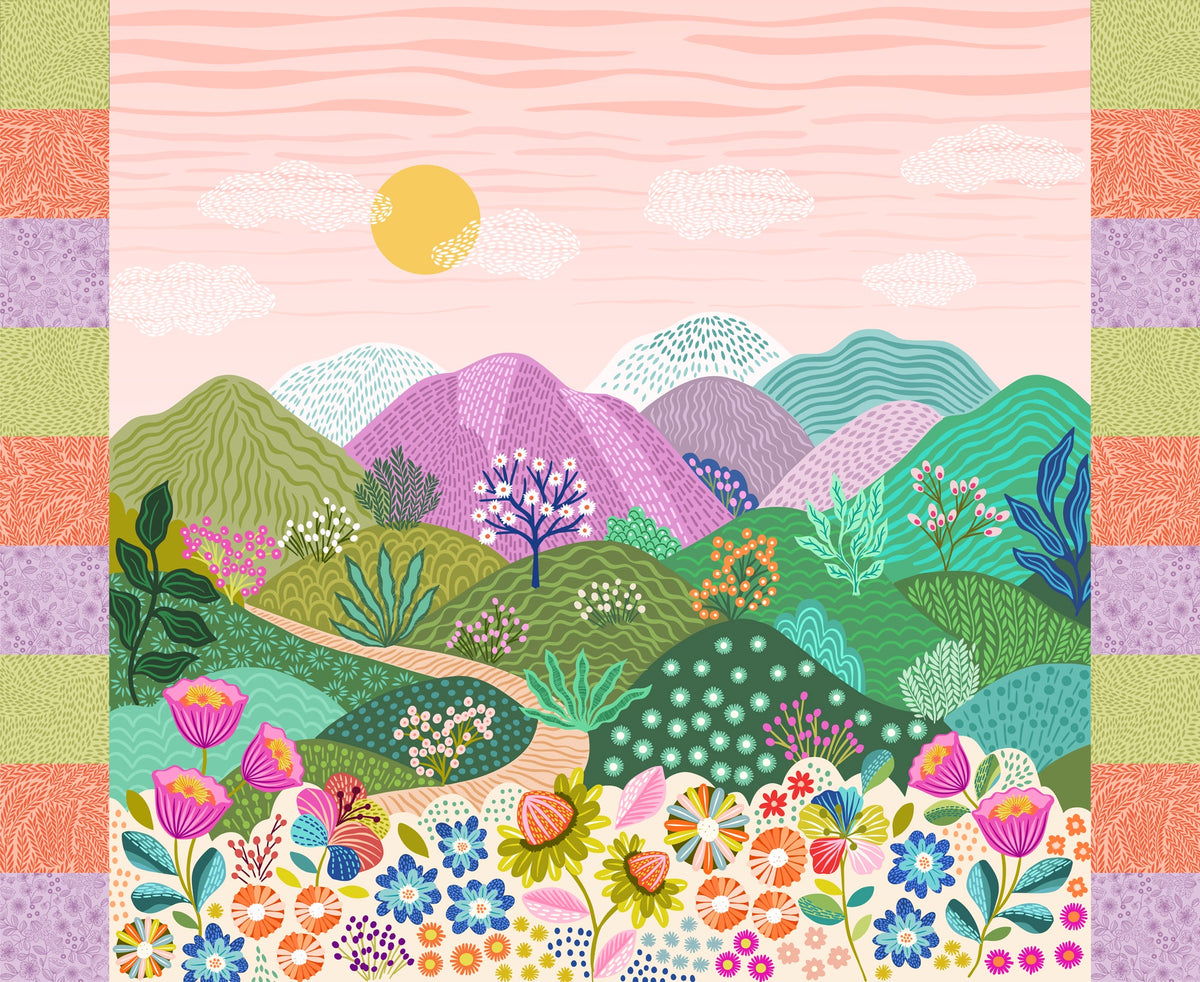 Creative Landscapes - Mountains - Panel - 90cm – The Patchwork Pear