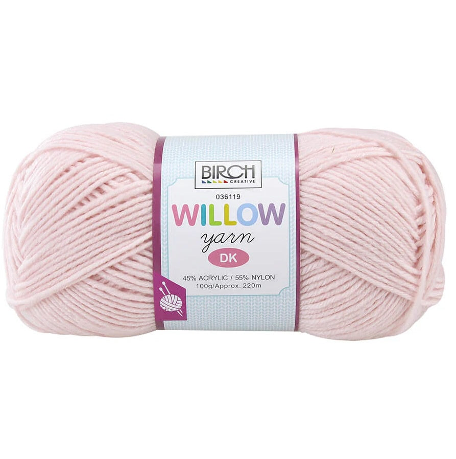Willow Yarn - 03 - Pink Blush - 8ply – The Patchwork Pear