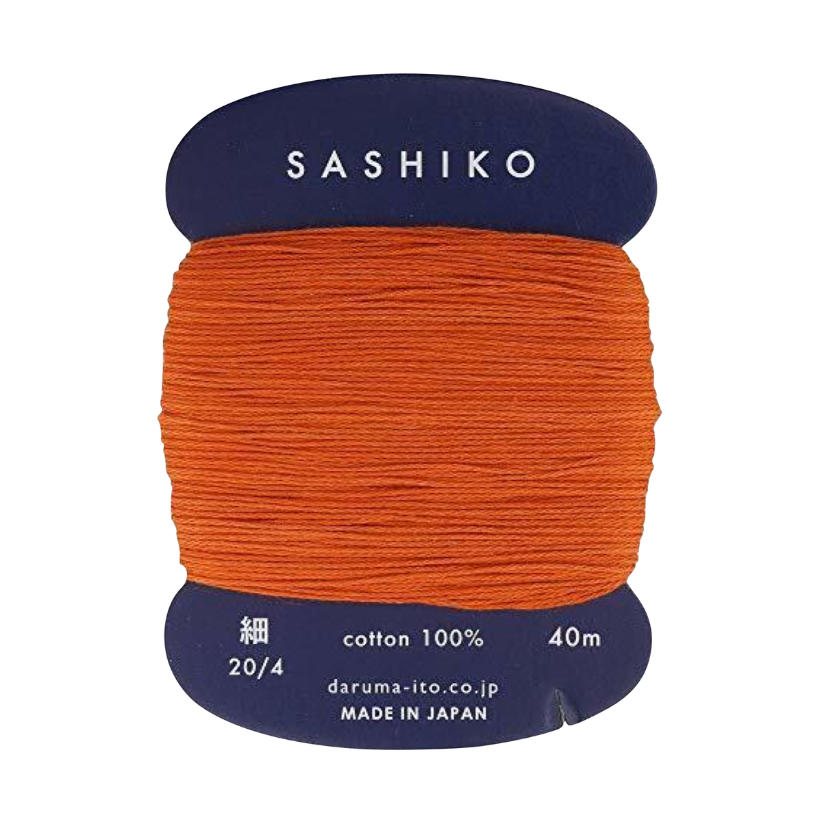 Sashiko Thread - Thin - Carrot - 214 – The Patchwork Pear