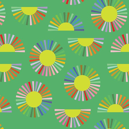 Color Wheel - Mod Daisy - Green - 50cm – The Patchwork Pear